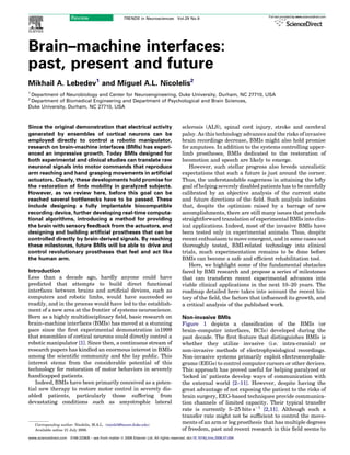 Brain–machine interfaces: past, present and future - WWW.OLOSCIENCE.COM