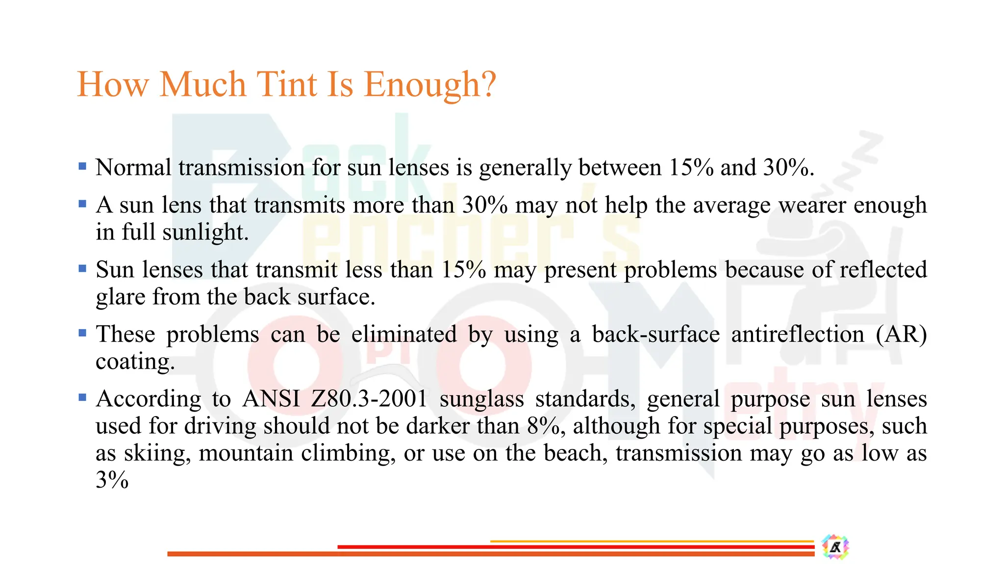 TINTED LENSES IN OPTOMETRY BY OPTOM.JITHIN JOHNEY | PPTX