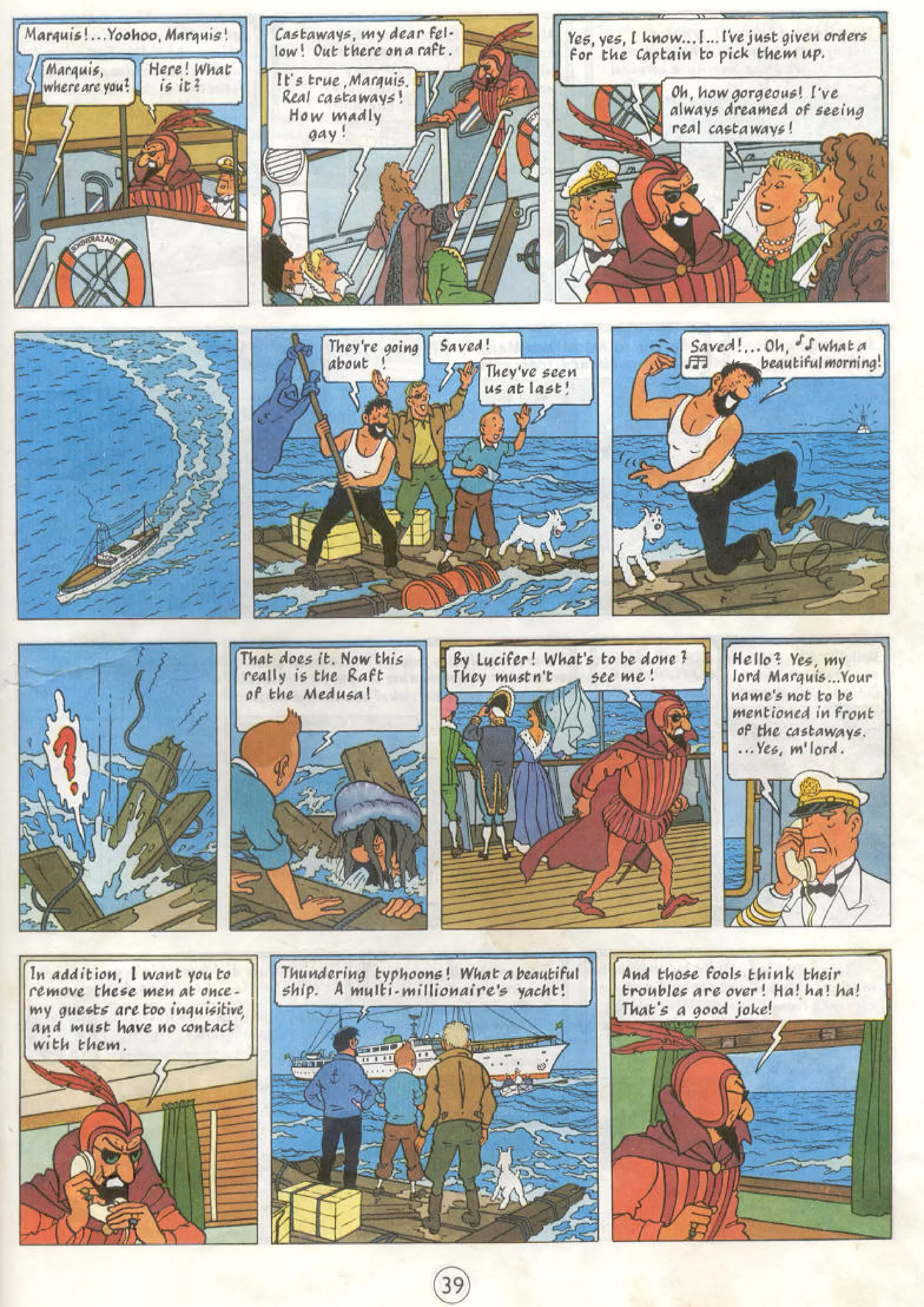 Tintin And The Red Sea Sharks | PDF | Death, Injury, or Military Conflict | Sensitive Topics