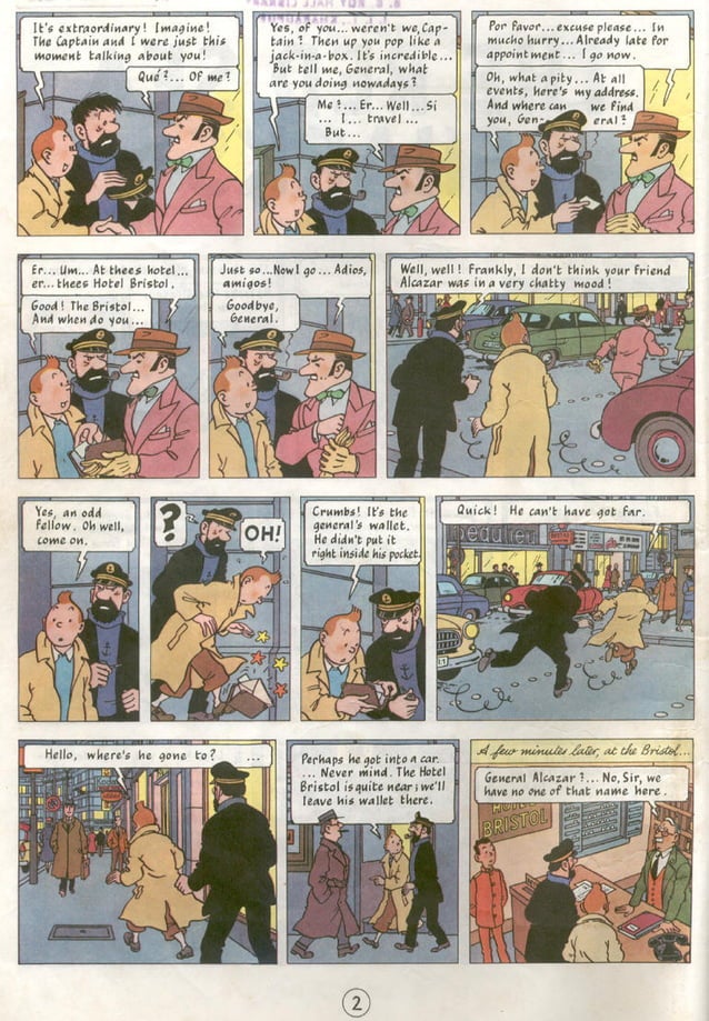 Tintin And The Red Sea Sharks | PDF | Death, Injury, or Military ...