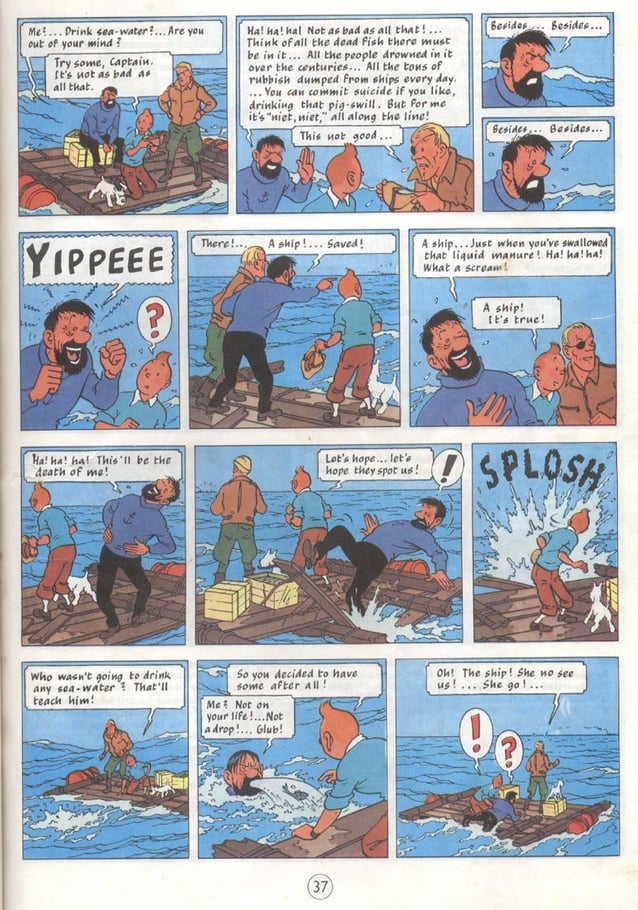 Tintin And The Red Sea Sharks | PDF | Death, Injury, or Military ...
