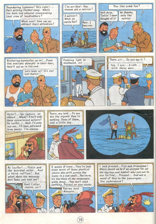 Tintin And The Red Sea Sharks | PDF | Death, Injury, or Military ...