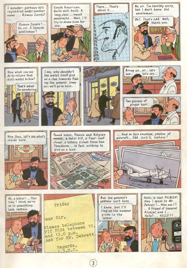 Tintin And The Red Sea Sharks | PDF | Death, Injury, or Military ...