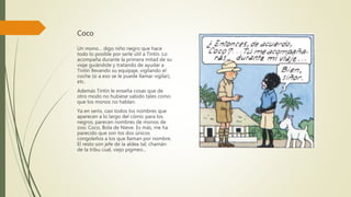 Tintín en el congo | PPTX
