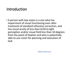 Tints and filter for patients with low vision | PPTX
