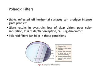 Tints and filter for patients with low vision | PPTX