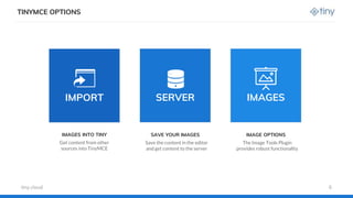 Introduction to TinyMCE Session #6 Working With Images | PPT
