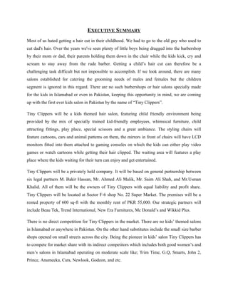 Barber shop tiny clippers for kids project. | PDF