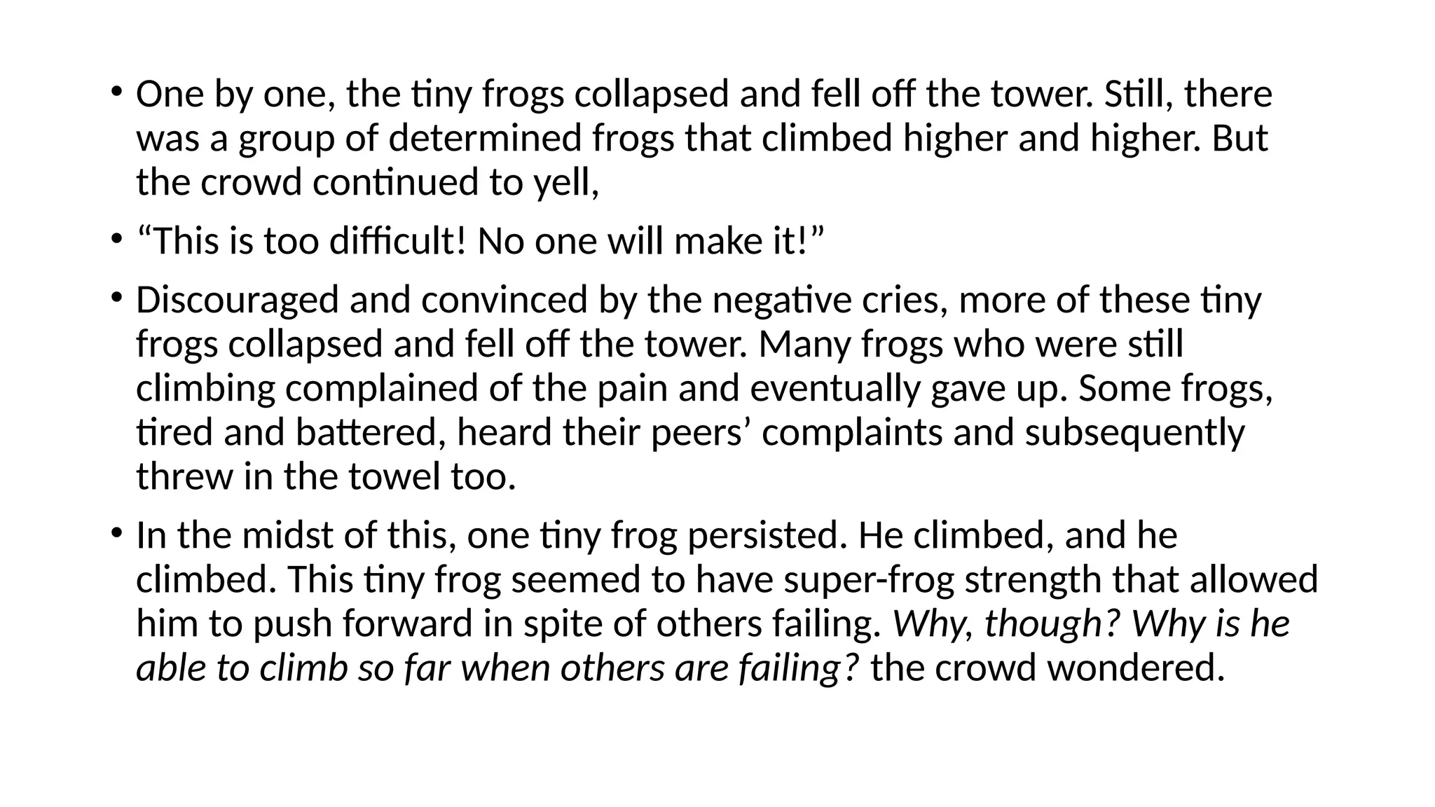 group of tiny frogs and competition.pptx