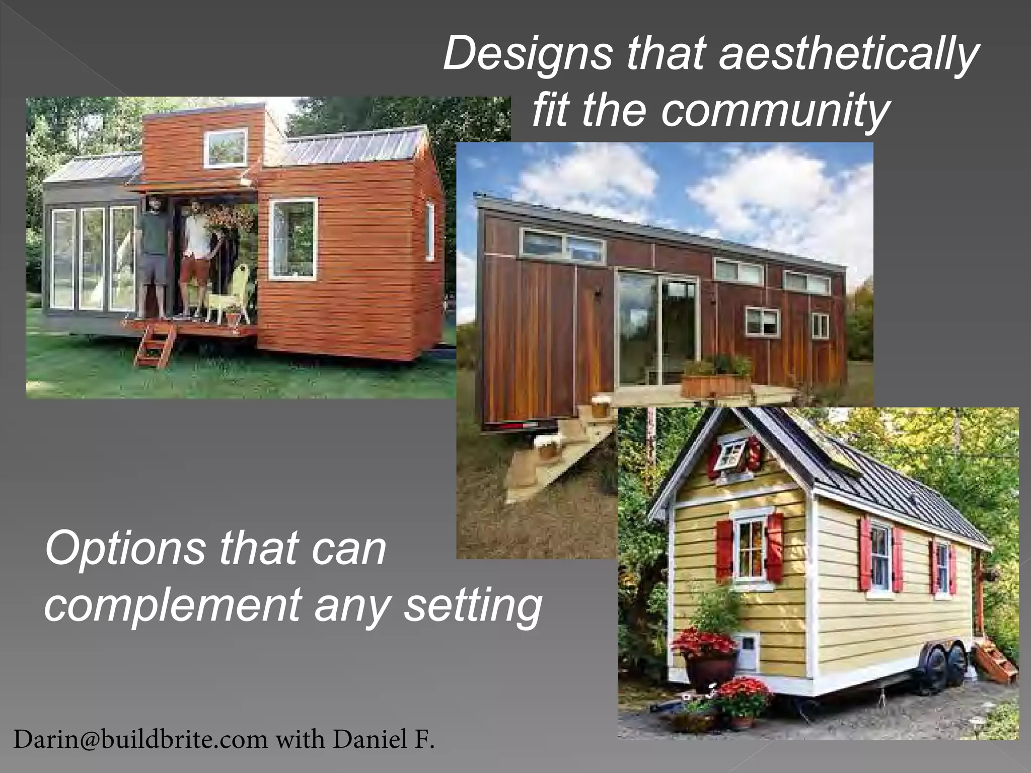 Tiny houses & Missing Middle Housing presentation | PDF