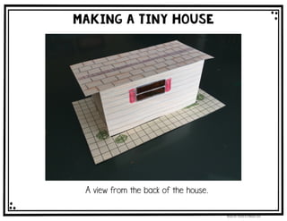 tiny house project draf matematicas quinto grado | PDF