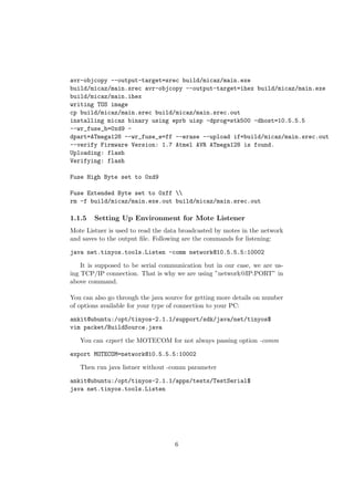 TinyOS installation Guide And Manual | PDF