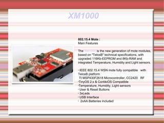 Tiny os telosb compatible 802.15.4 wireless sensors | PPT