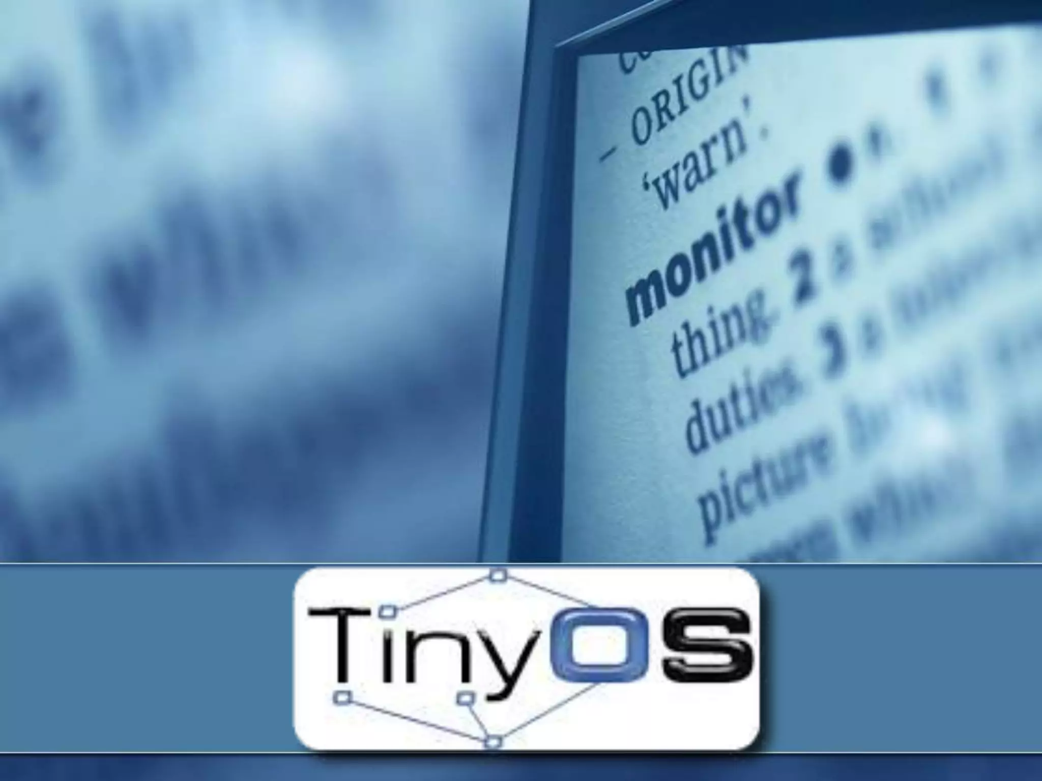 Tinyos Pptx Operating Systems Computer Software And Applications