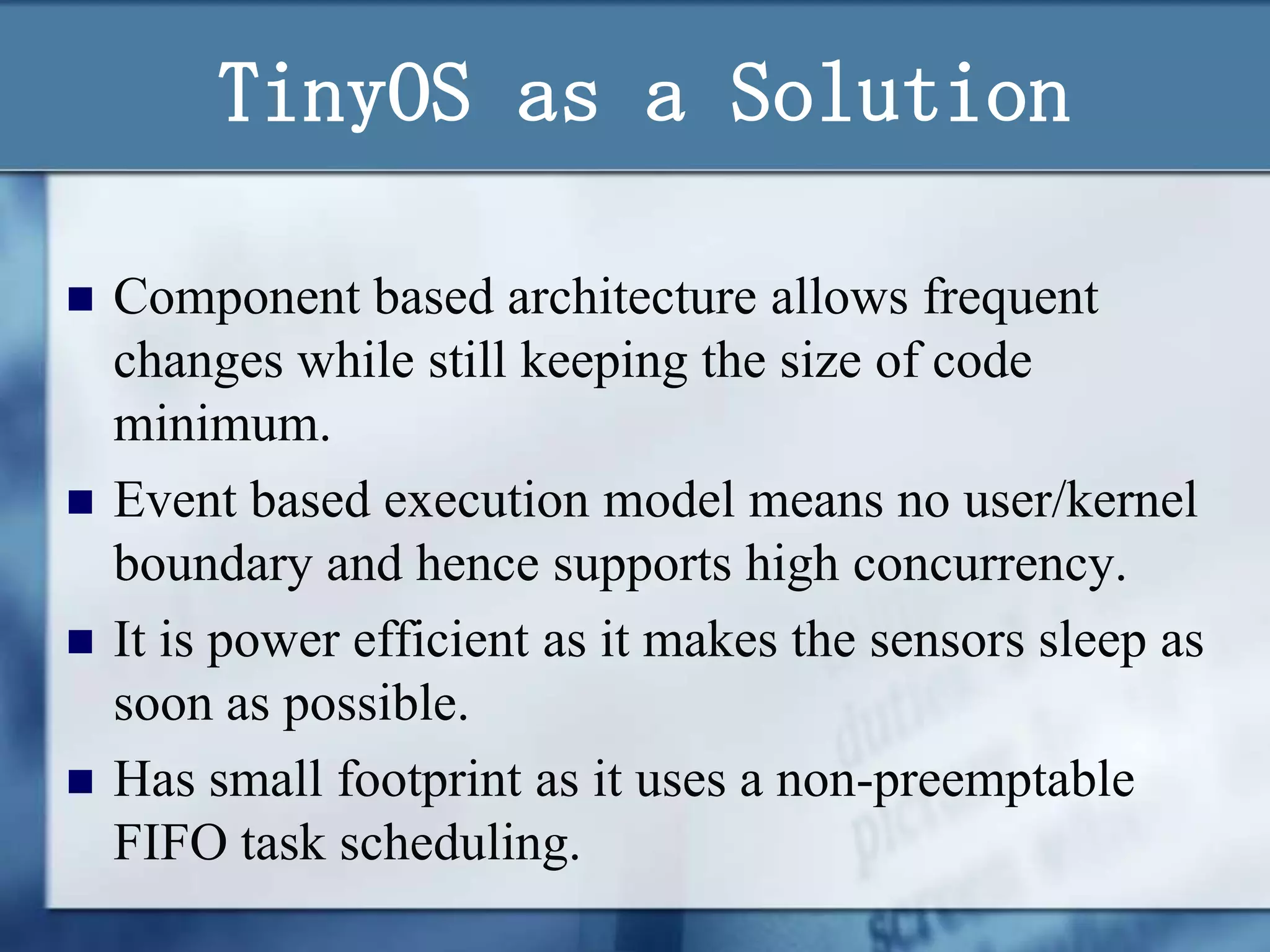 TinyOS | PPTX