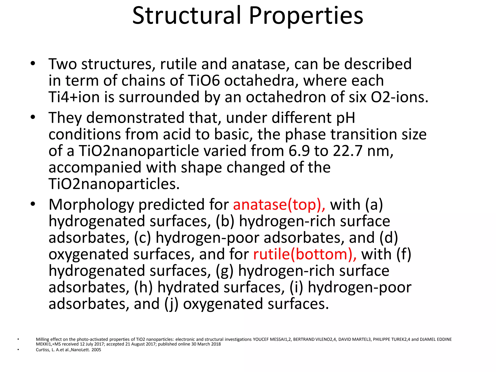 TiO2 Nanomaterial | PPTX