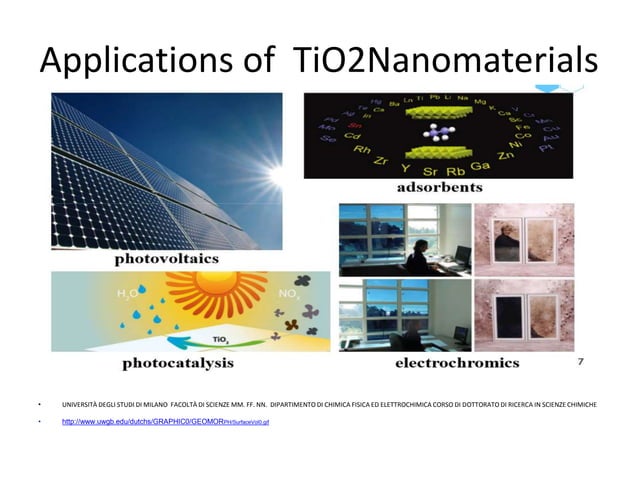 TiO2 Nanomaterial | PPTX
