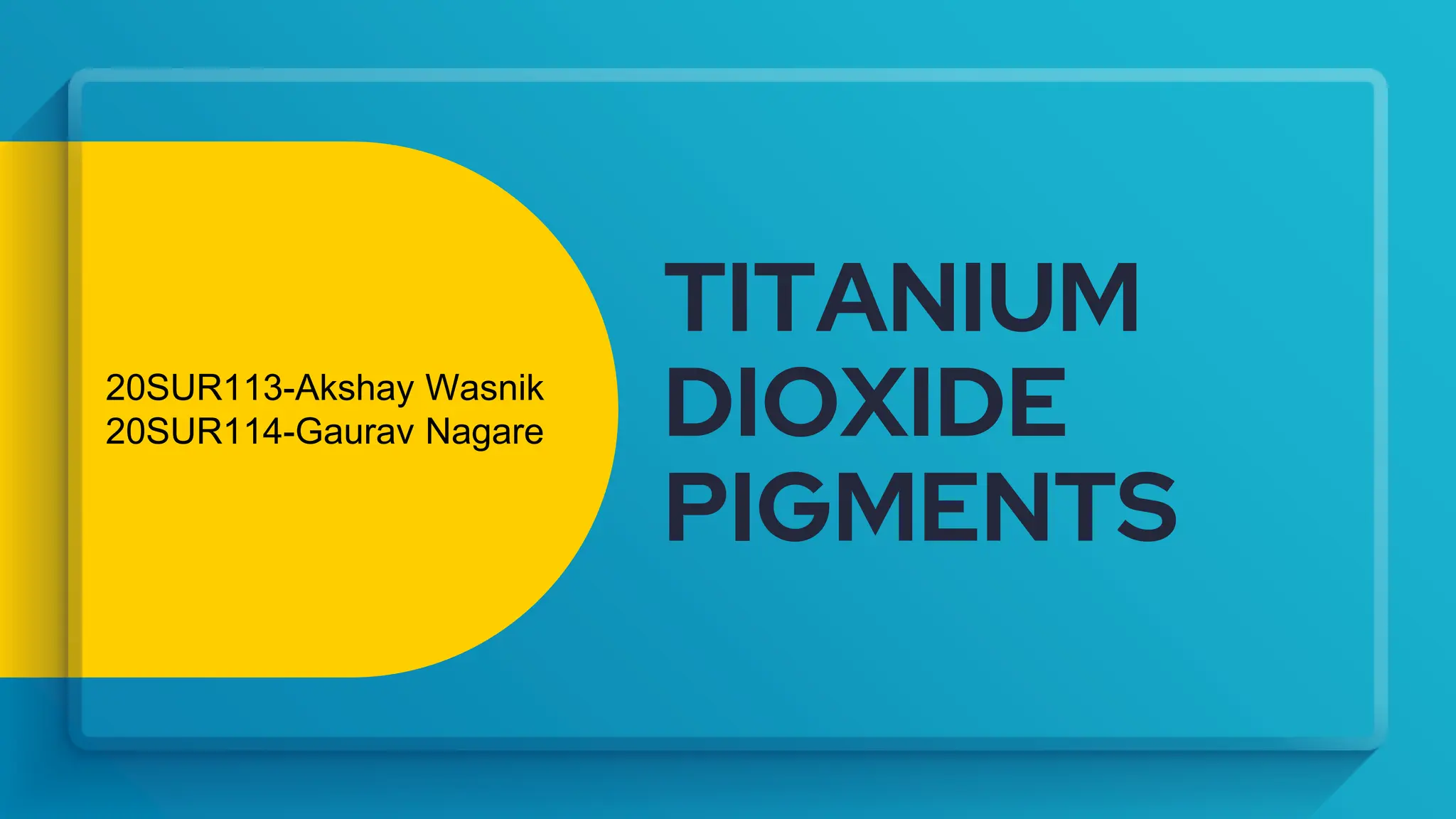 Titanium Dioxide (TiO2) Pigments Presentation | PPTX | Painting | Arts ...