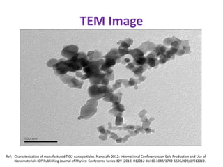 TiO2 nanostructure for biomedical application. | PPTX
