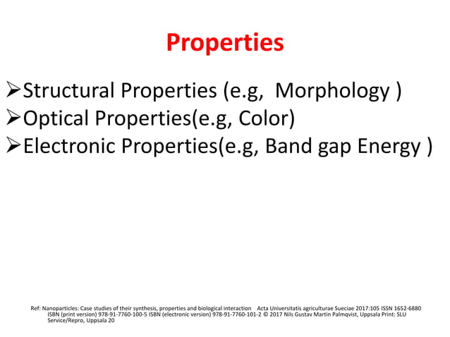 TiO2 nanostructure for biomedical application. | PPTX | Chemistry | Science