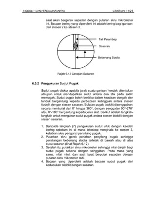 Tiodolit dan penggunaannya | PDF