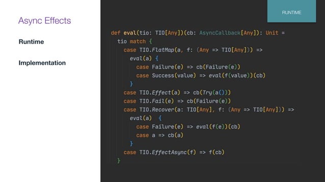 Demystifying functional effect systems in Scala | PPT