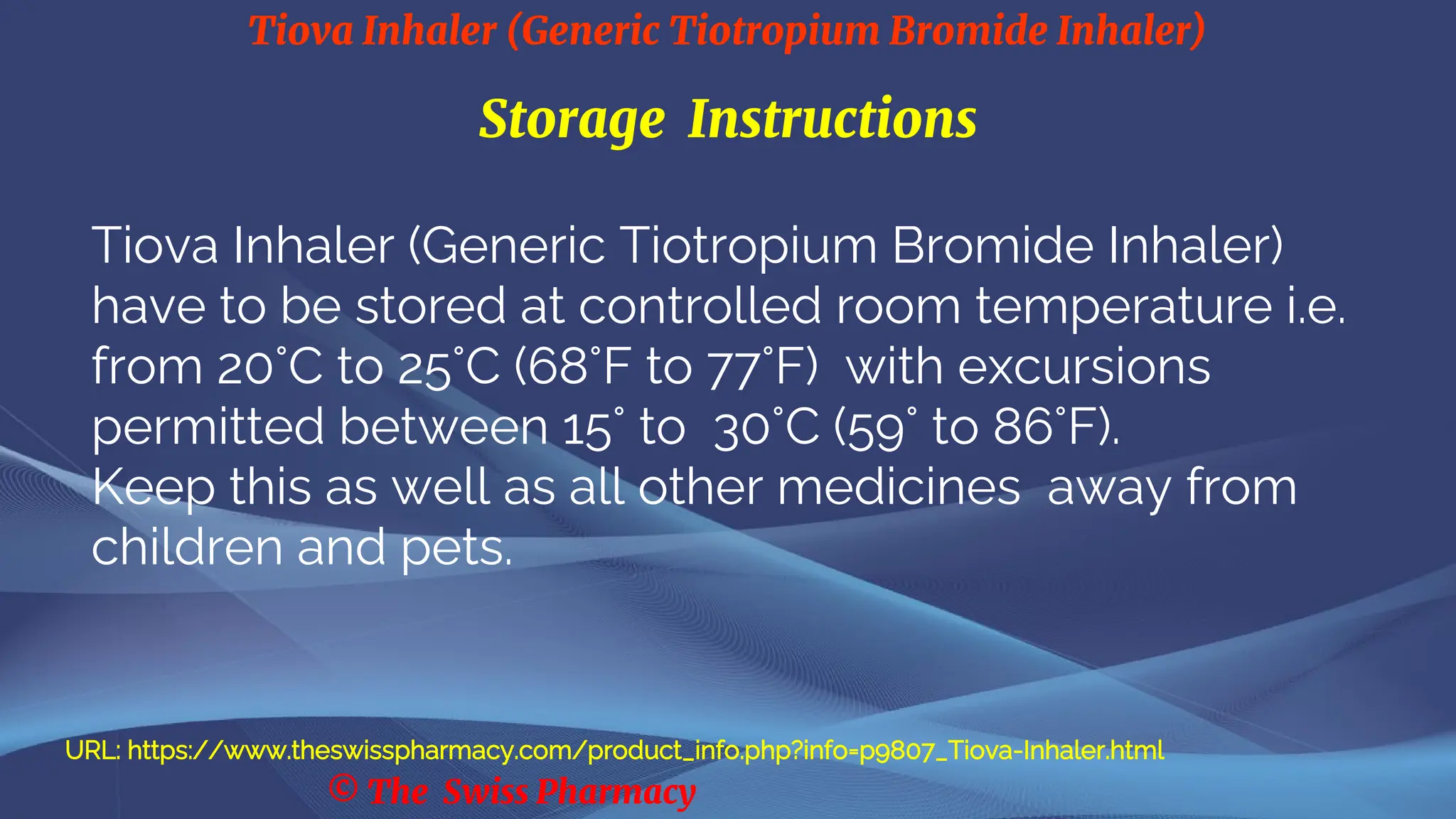 Tiova Inhaler (Generic Tiotropium Bromide Inhaler) | PPT