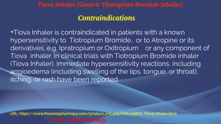 Tiova Inhaler (Generic Tiotropium Bromide Inhaler) | PPT