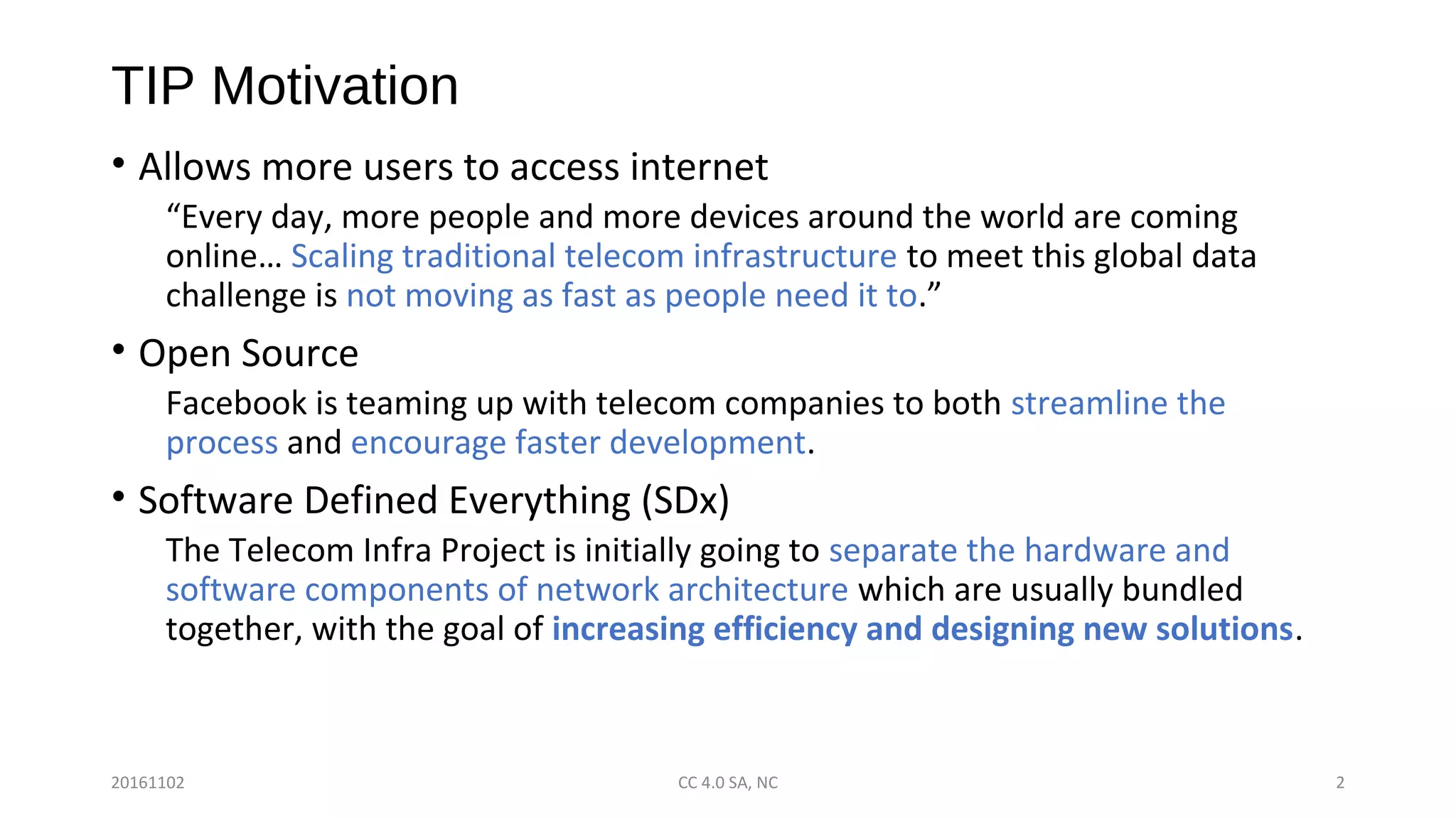 Telecom Infra Project study notes | PPT | Telecommunications Industry ...