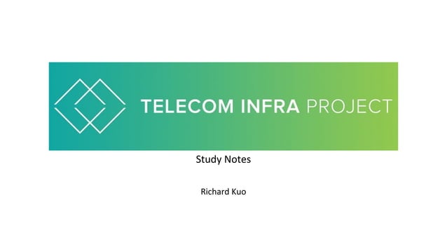 Telecom Infra Project study notes | PPT | Telecommunications Industry ...