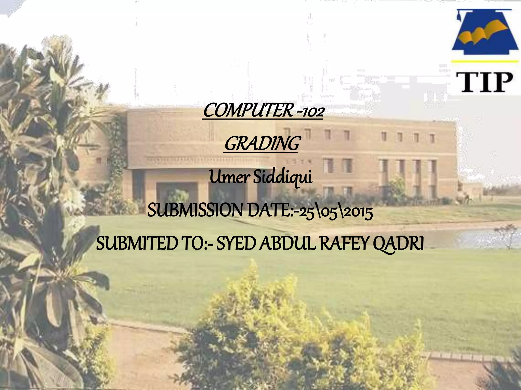 Tip ca-umer siddiqui | PPTX