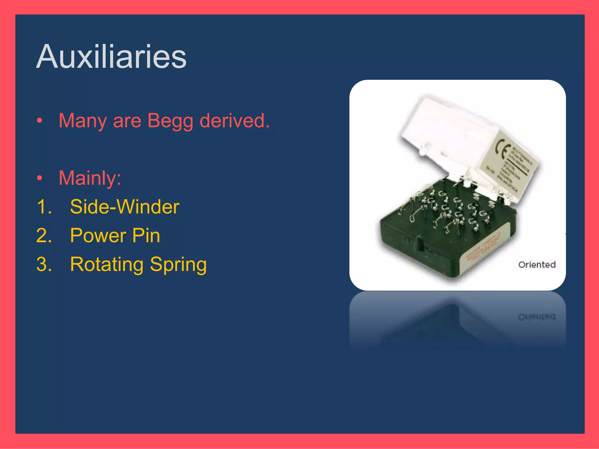 Tip edge appliance | PPTX