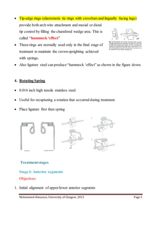 Tip edge technique for orthodontists by Almuzian | DOCX