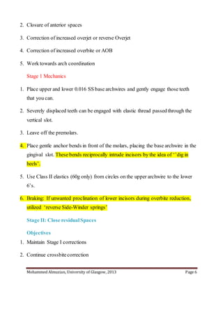 Tip edge technique for orthodontists by Almuzian | DOCX