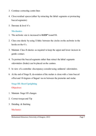 Tip edge technique for orthodontists by Almuzian | DOCX