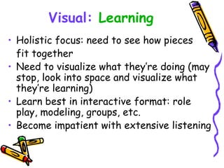 Tip -learning_styles_workshop | PPT