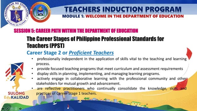 TIP-MODULE1-WELCOME IN THE DEPED.pptx | Free Download