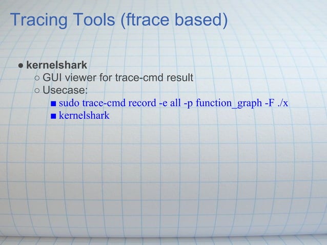 TIP1 - Overview of C/C++ Debugging/Tracing/Profiling Tools | PDF