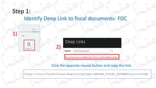 Report on the FDC (Fiscal Document Capture) dashboard | PDF