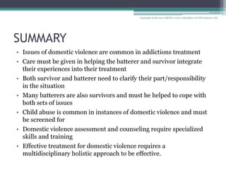 TIP 25 Domestic Violence | PPT