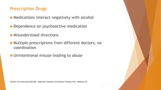 TIP 26 Addiction Treatment in Older Adults | PPTX