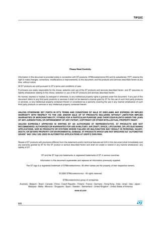 Original COMPLEMENTARY SILICON POWER TRANSISTORS TIP32 TIP32C TO-220F ...