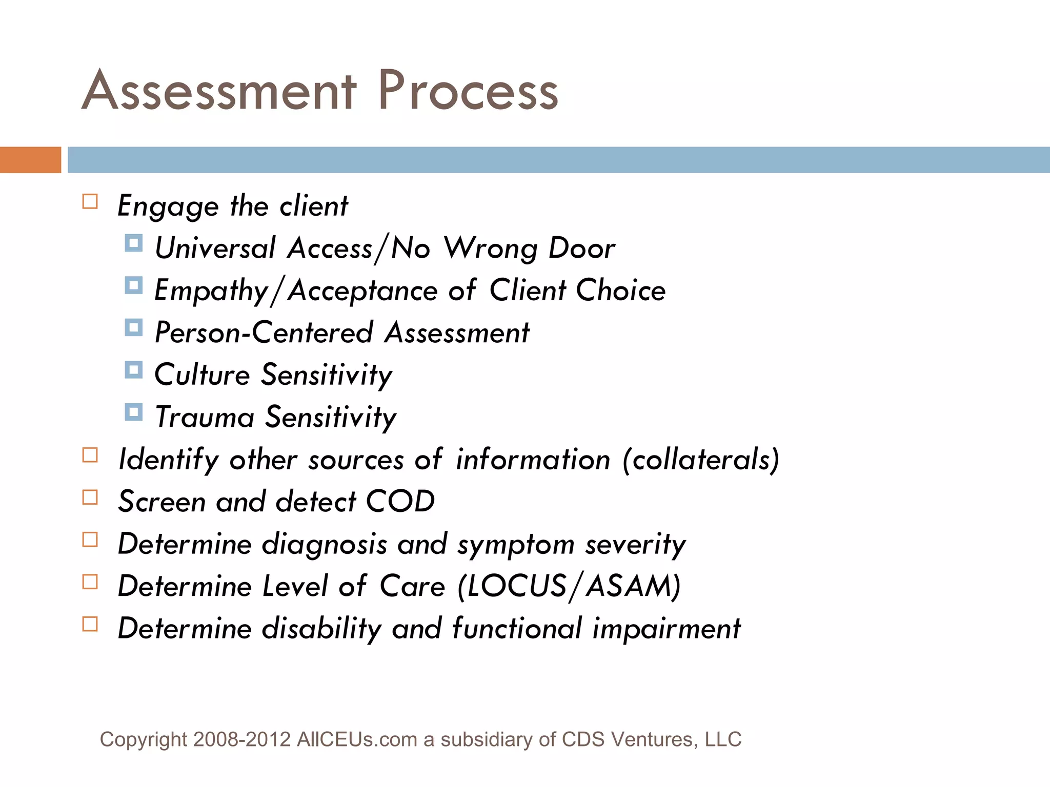 Tip42: Assessment and Treatment of Co-Occurring Disorders | PPT