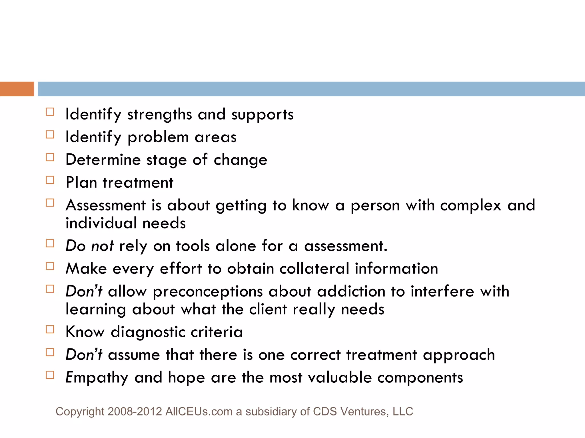 Tip42: Assessment and Treatment of Co-Occurring Disorders | PPT