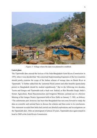Tipaimukh dam & Bangladesh- M Shahriar Sonet | PDF