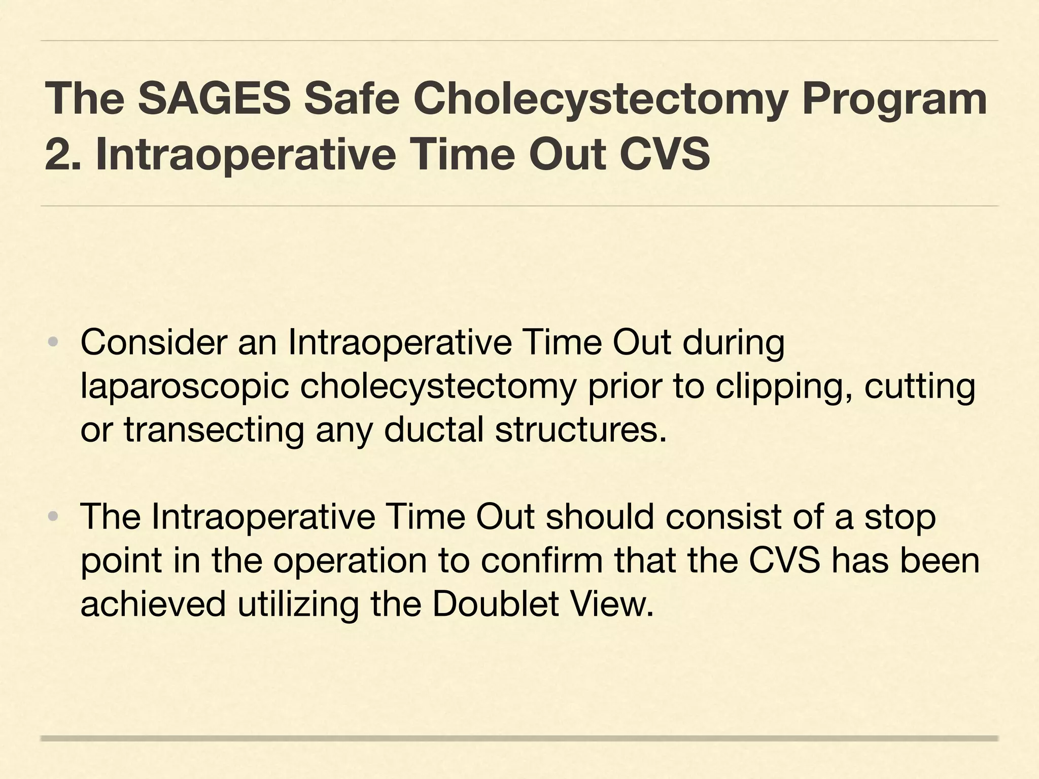 Tip and technique for safe LC | PPT