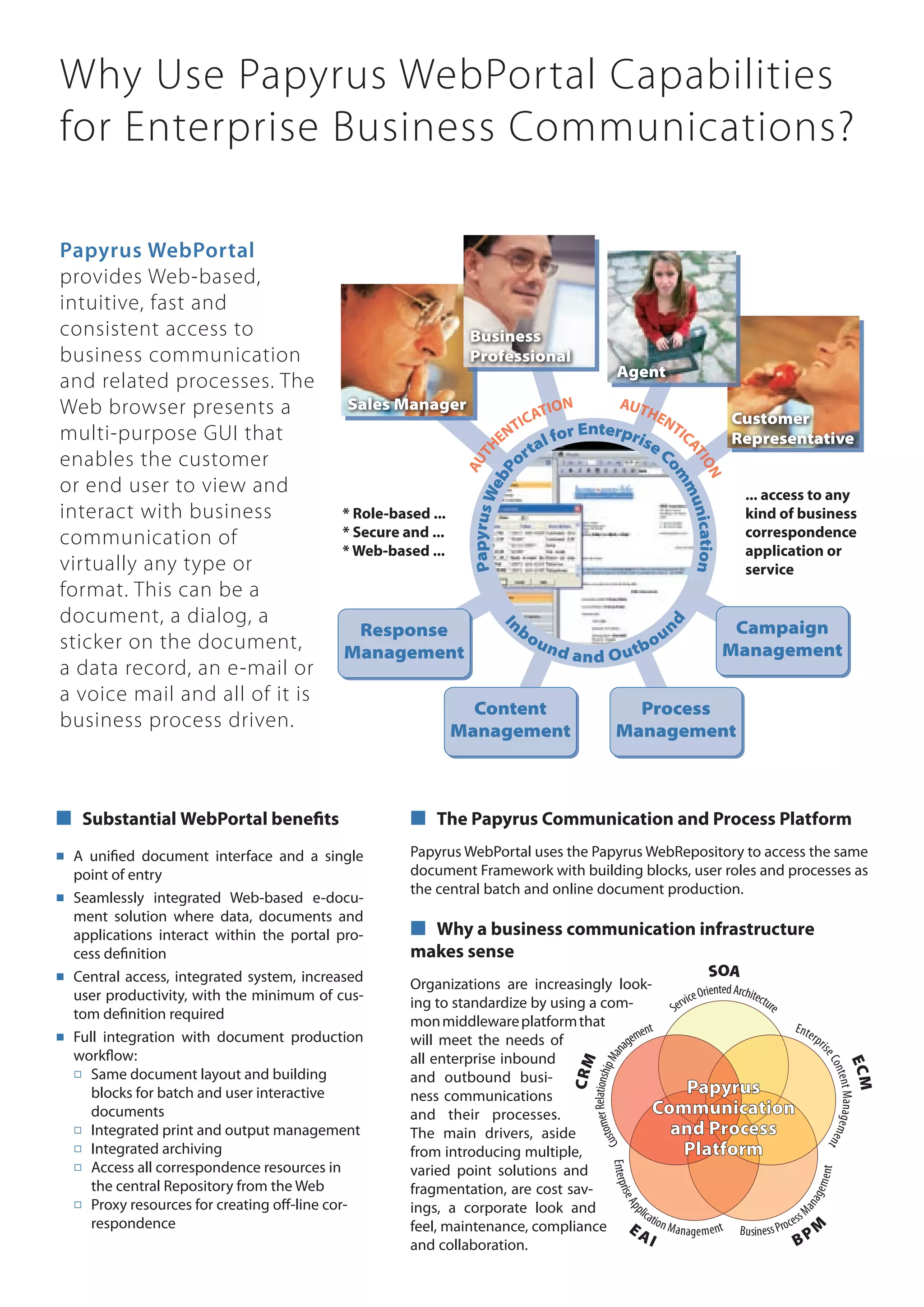 Papyrus Web Applications & Portal - Technology Innovation Brochure by ...