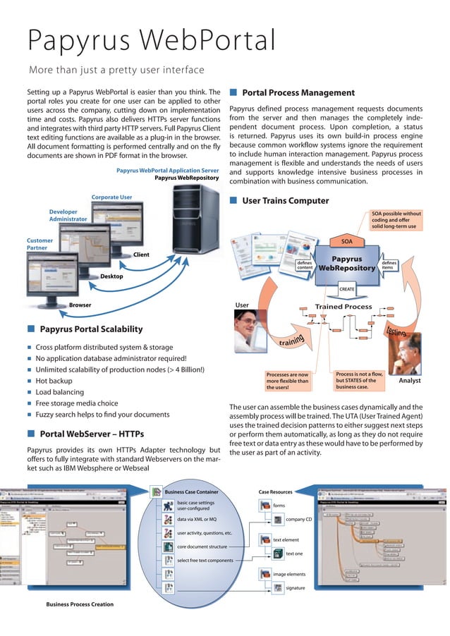 Papyrus Web Applications & Portal - Technology Innovation Brochure by ...