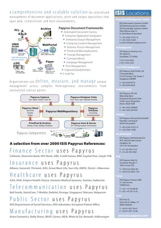 Papyrus Web Applications & Portal - Technology Innovation Brochure by ...