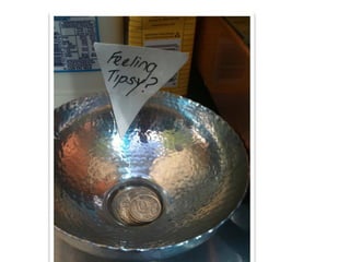 Restaurant Tip Bowl Signs | PPT